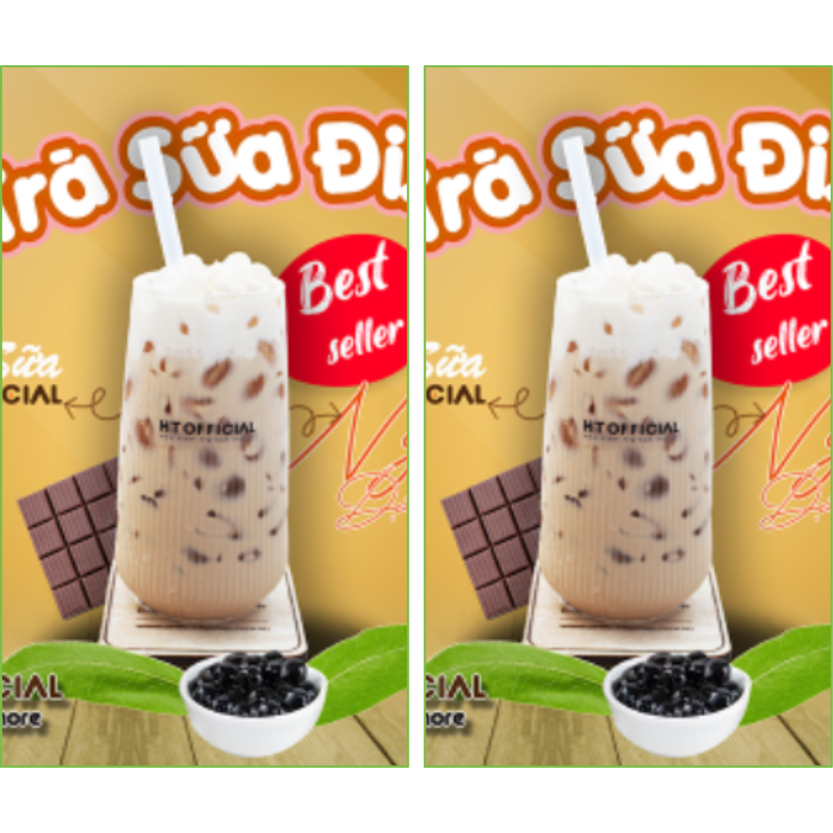 Combo 2: 59K (2 ly trà sữa HT) - HT Official - Coffee & More